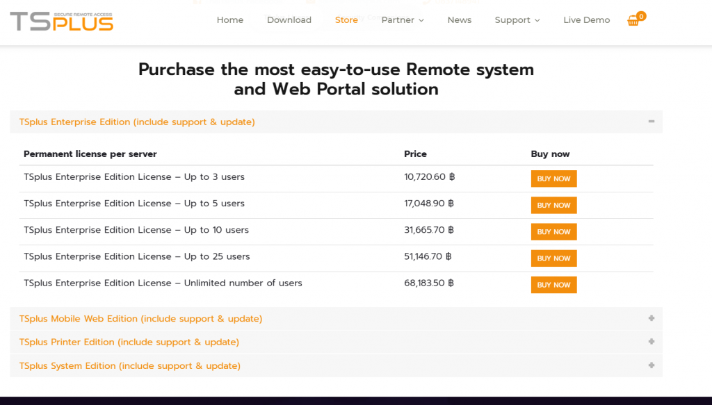 วิธีการสั่งซื้อ - ThaiTSplus